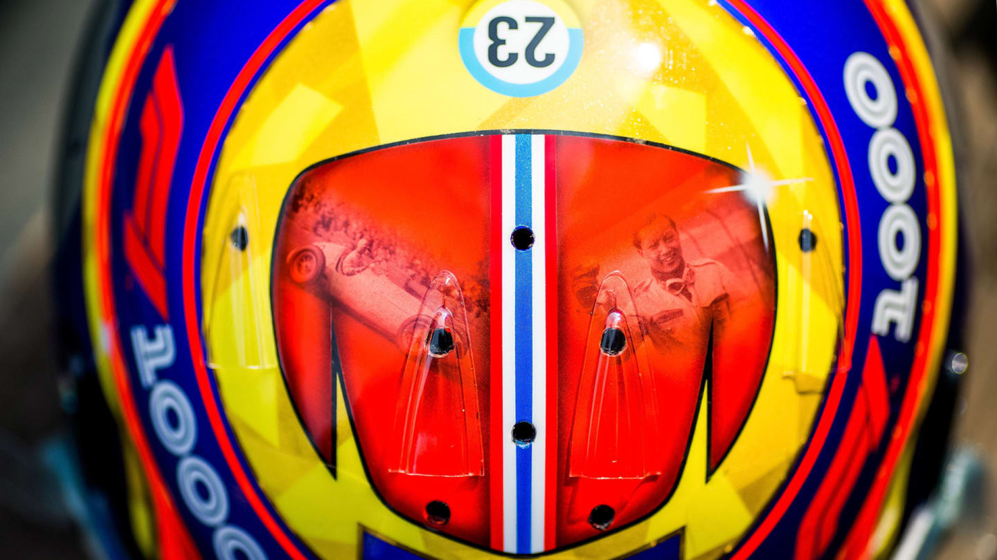 Gallery: F1 drivers' one-off helmet designs for the 1000th F1 race at ...