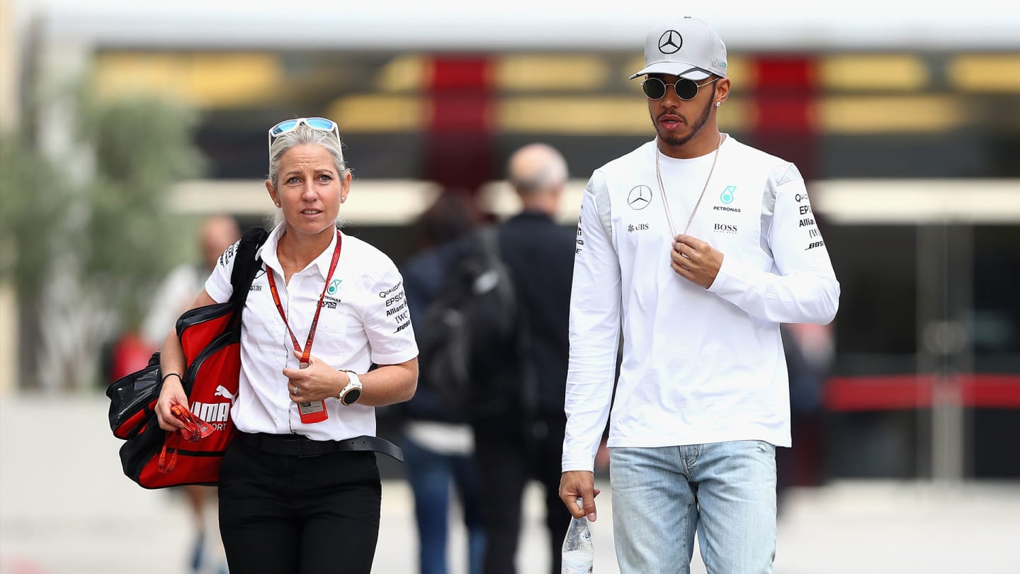 ‘She’s one of the greatest things that’s happened to me’ – Hamilton ...