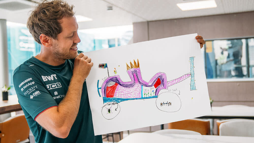 How Vettel created a buzz by constructing ‘hotel for bees’ close to the ...