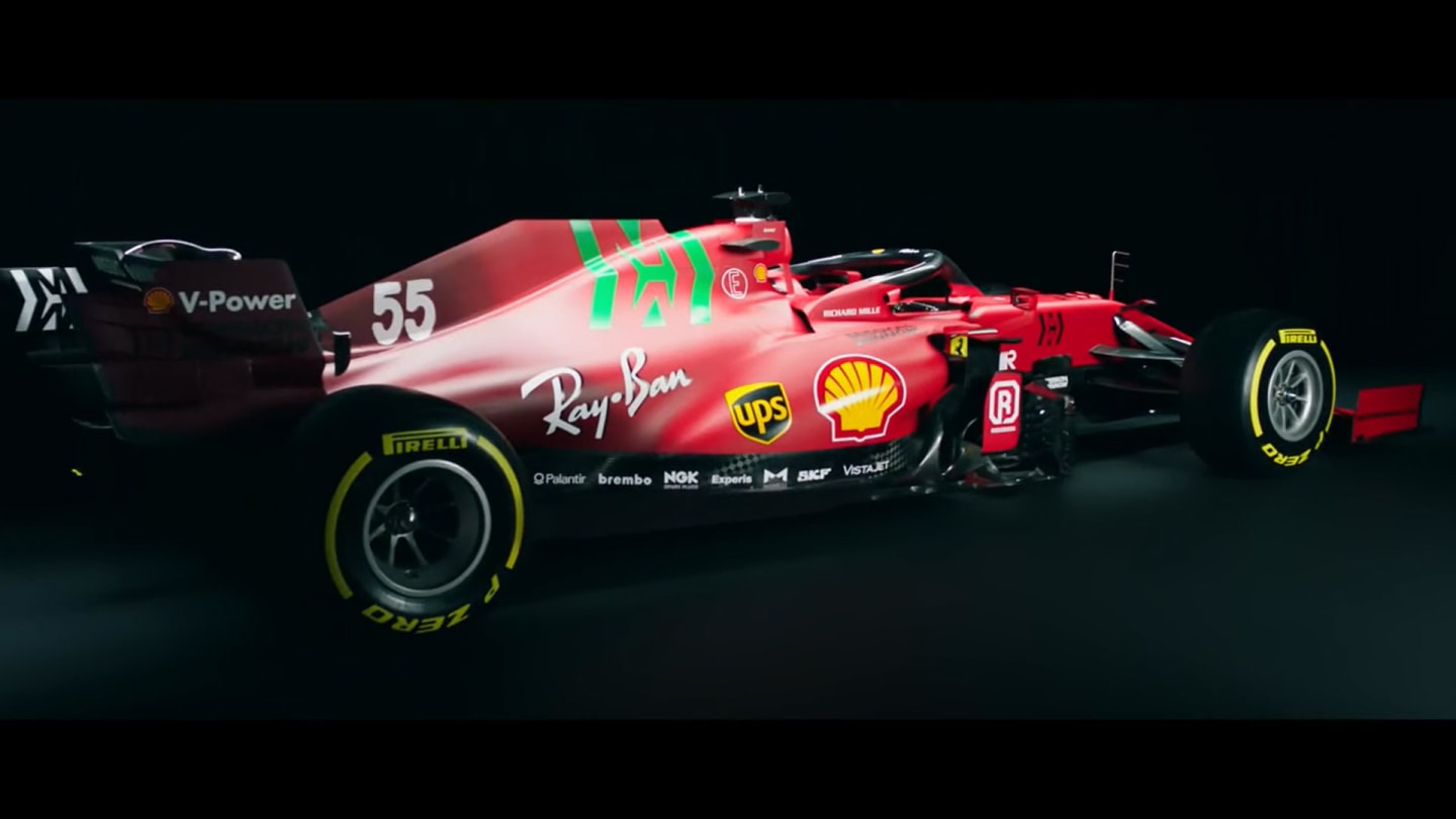 FIRST LOOK: Ferrari unveil hotly-anticipated SF21 F1 car – with splash ...