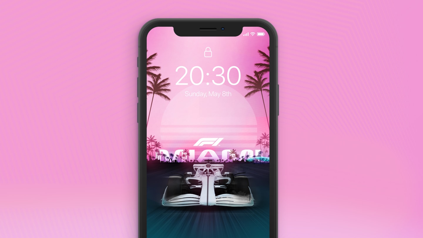 Mark Miami’s first Grand Prix with a downloadable wallpaper | Formula 1®