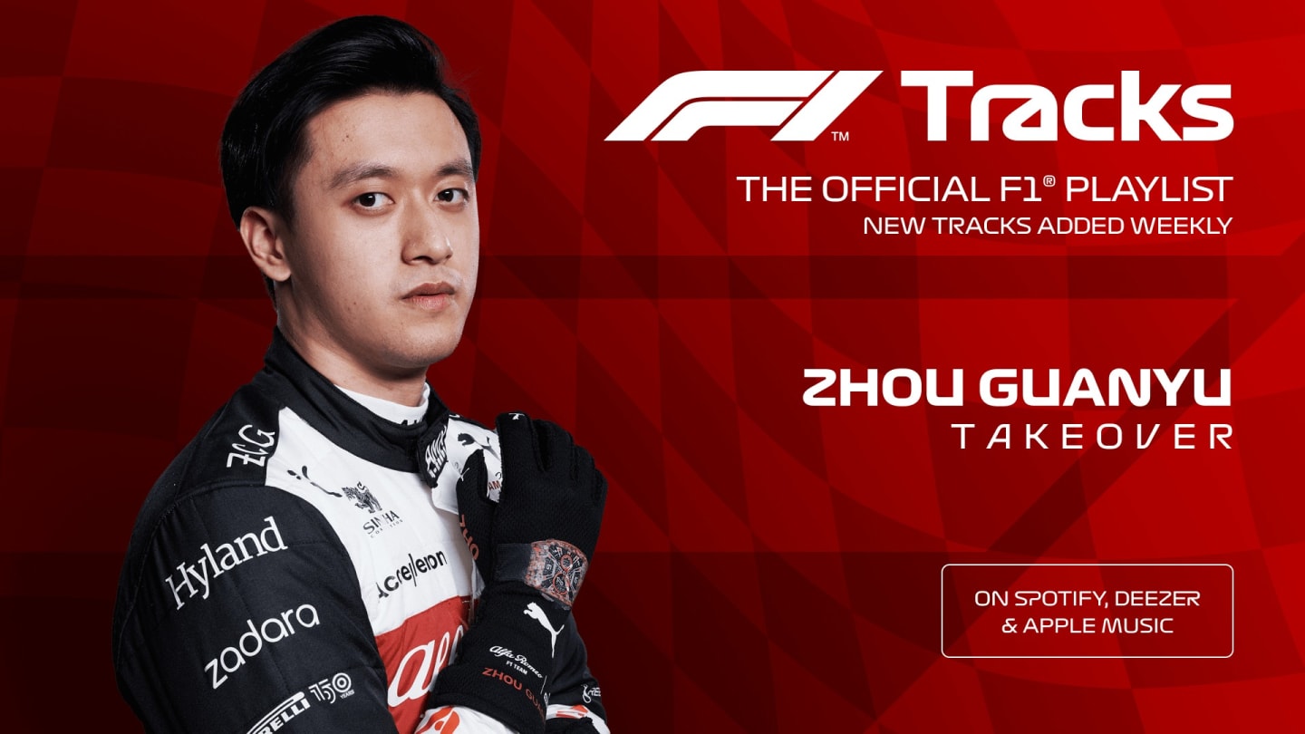 F1 TRACKS: Check out Zhou Guanyu's amazing Formula 1 playlist | Formula 1®