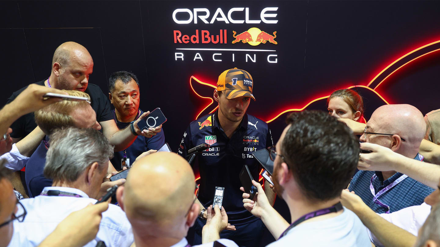 ‘It’s a bit unrealistic’ – Verstappen says he’d need ‘a lot of luck’ to be crowned champion in ...