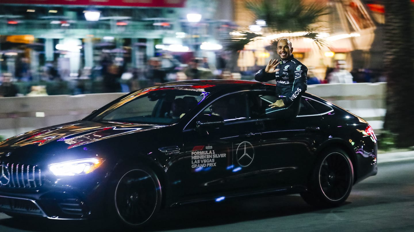 GALLERY: Hamilton, Perez and more light up the Las Vegas Grand Prix ...