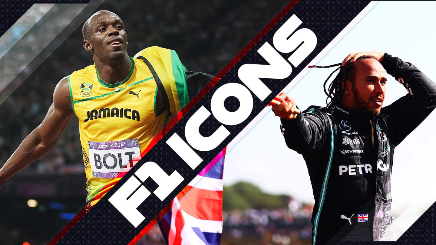 F1 ICONS: Olympic legend Usain Bolt on Sir Lewis Hamilton | Formula 1®