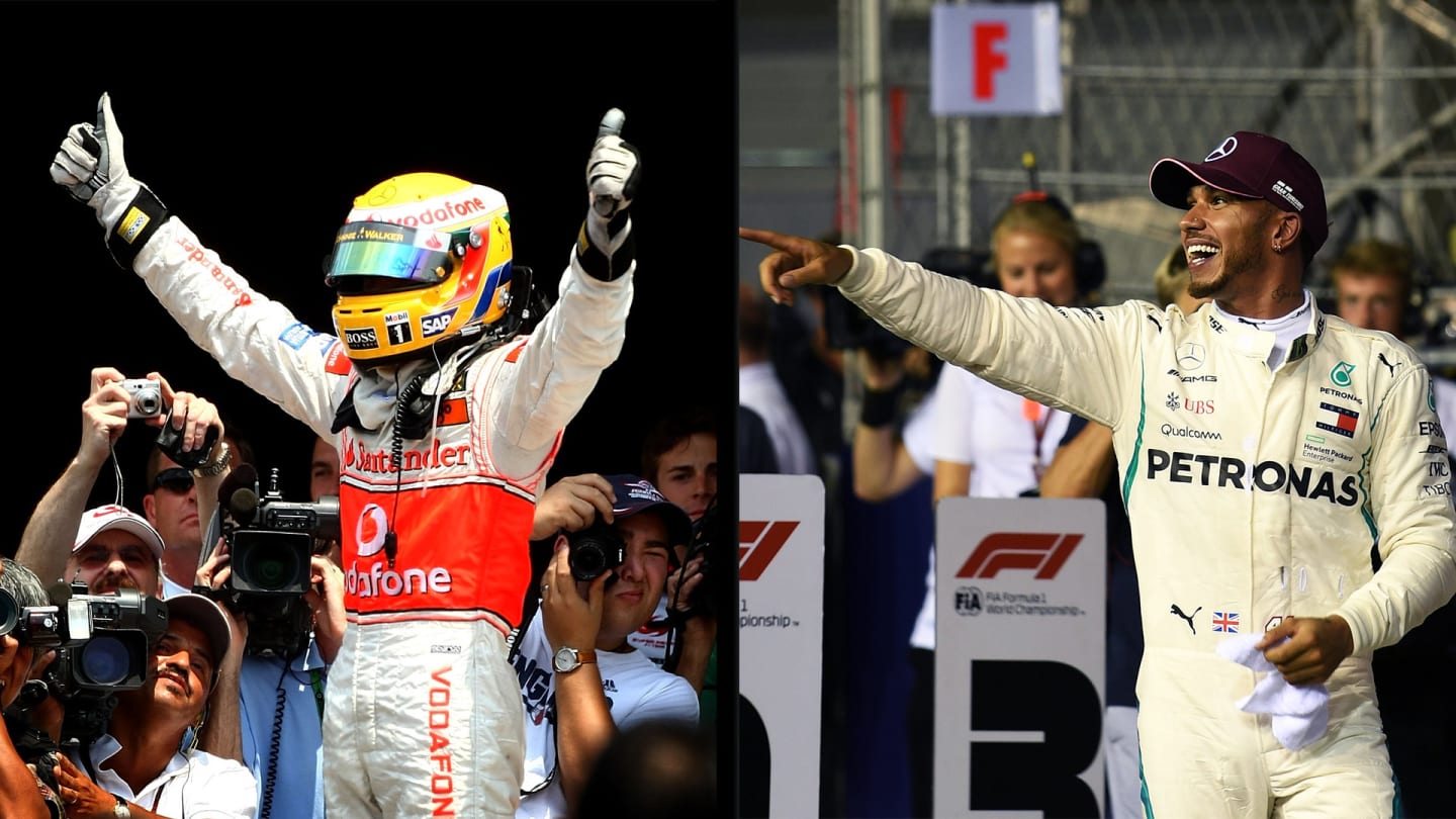 From Silverstone to Singapore – Hamilton's top 10 Formula 1 pole ...