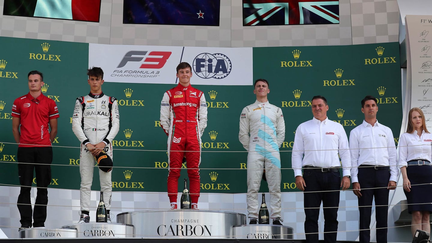 FORMULA 3: Armstrong dedicates emotional Spa Race 2 win to Hubert ...