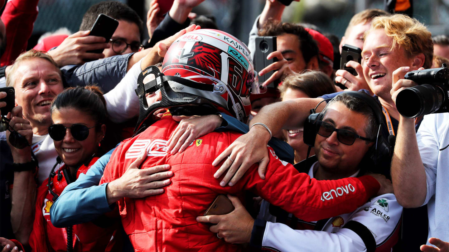 Italian Grand Prix 2019: Leclerc says maiden F1 victory took weight off ...