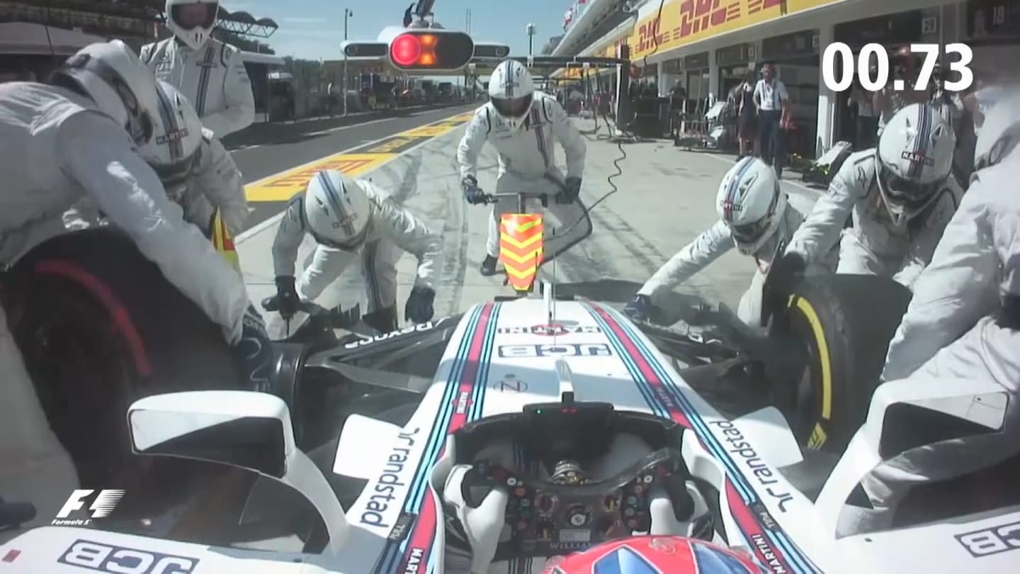 DHL Fastest Pit Stop Award: Williams enter the summer break in style