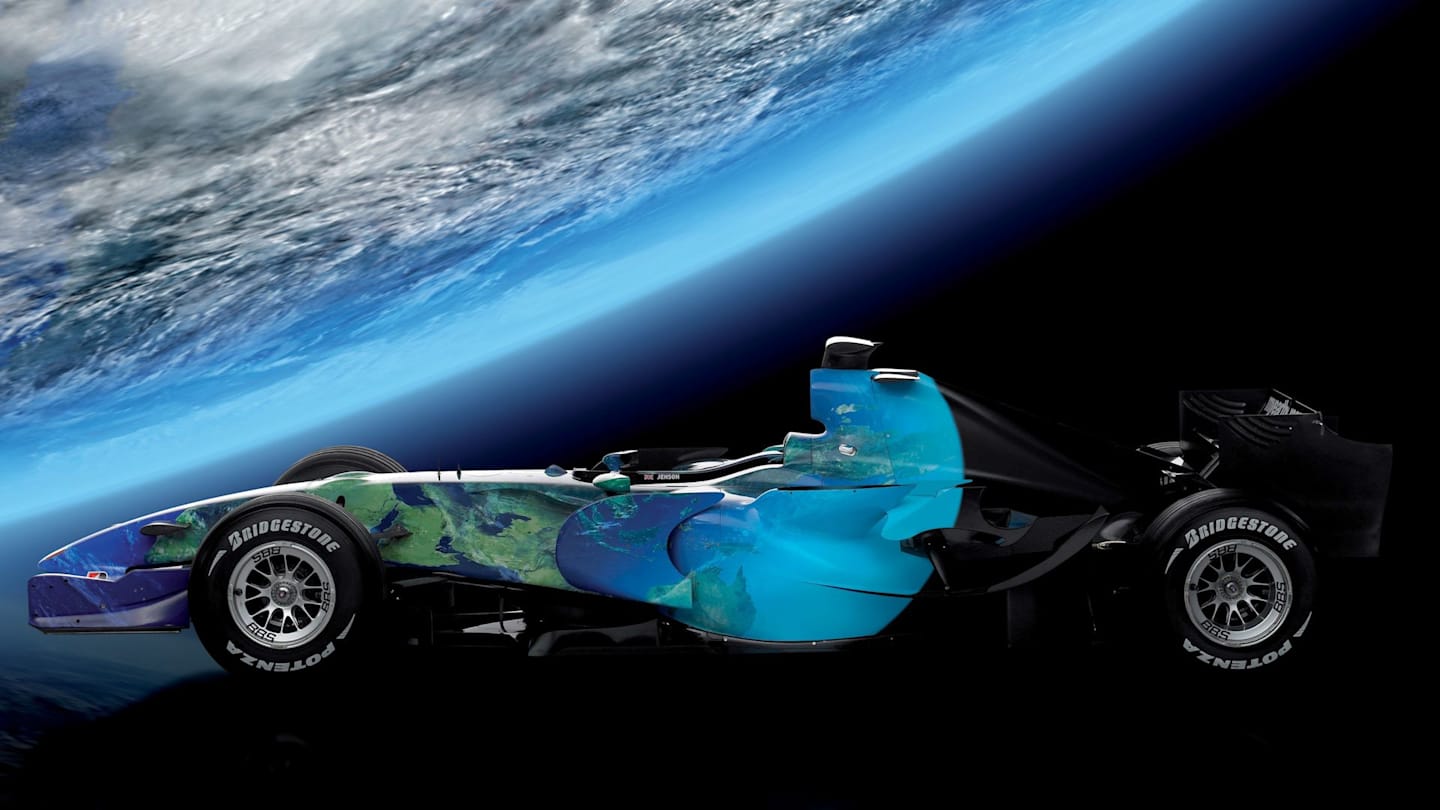 Best F1 car launches: Honda RA107 Earth Car launch in 2007 | Formula 1®