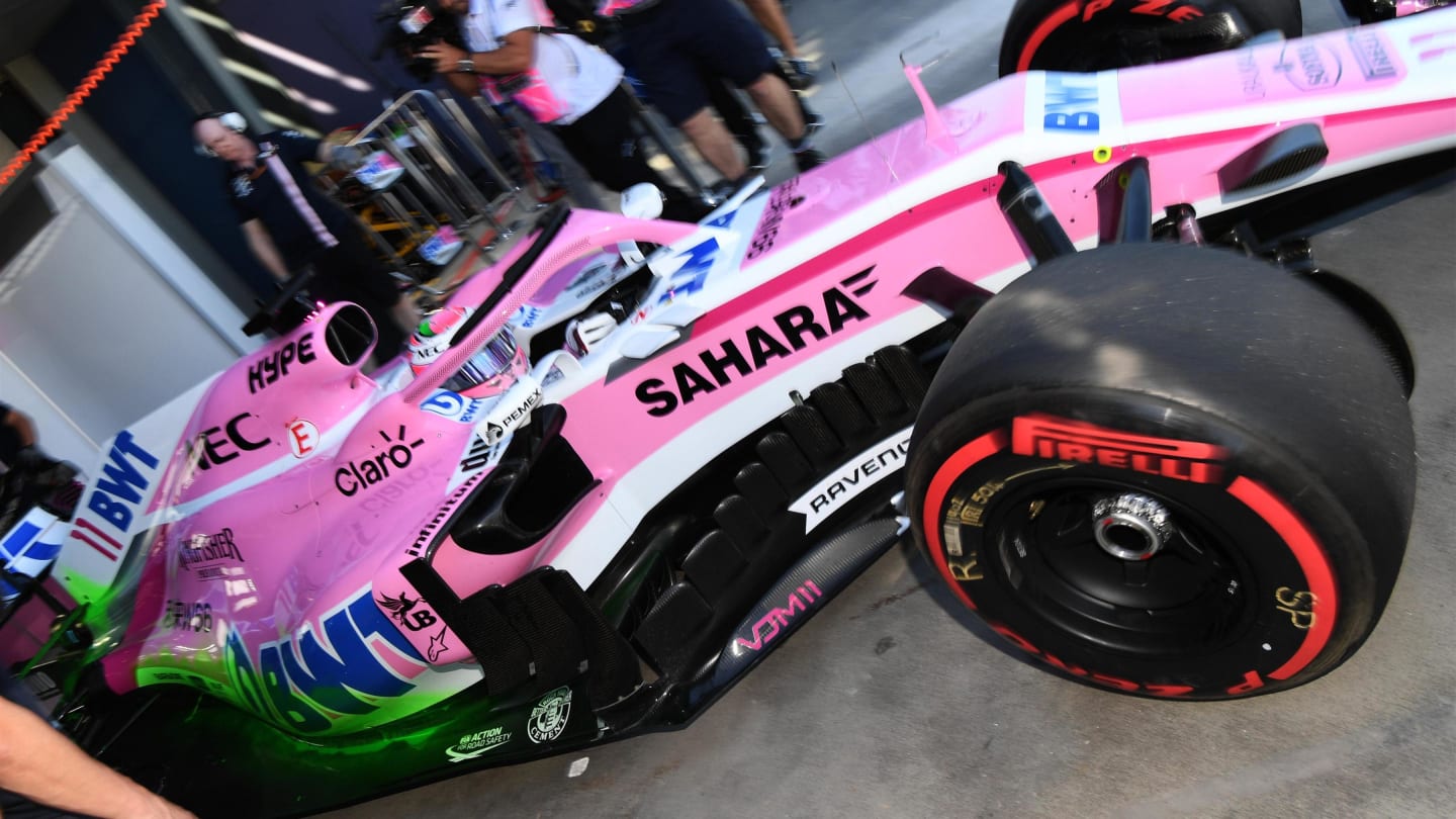 Force India car almost completely new for Australia