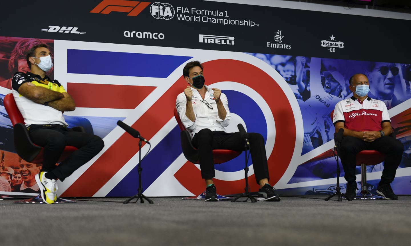 FIA Friday press conference - 70th Anniversary Grand Prix | Formula 1®