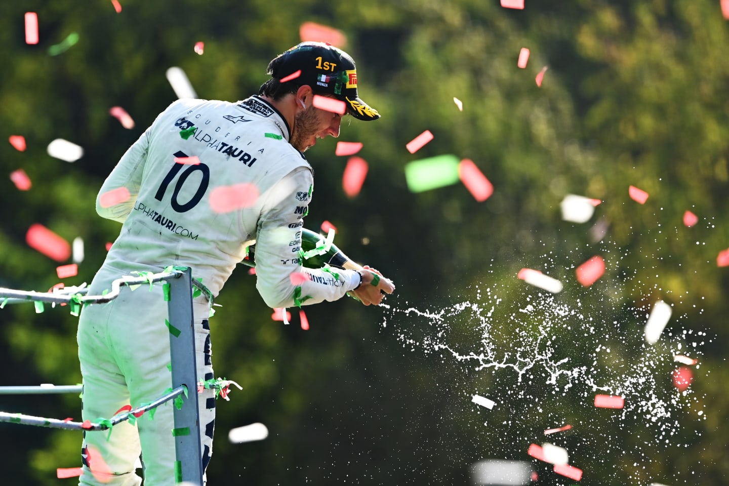 IN PICTURES: The best shots of Pierre Gasly's historic maiden victory ...