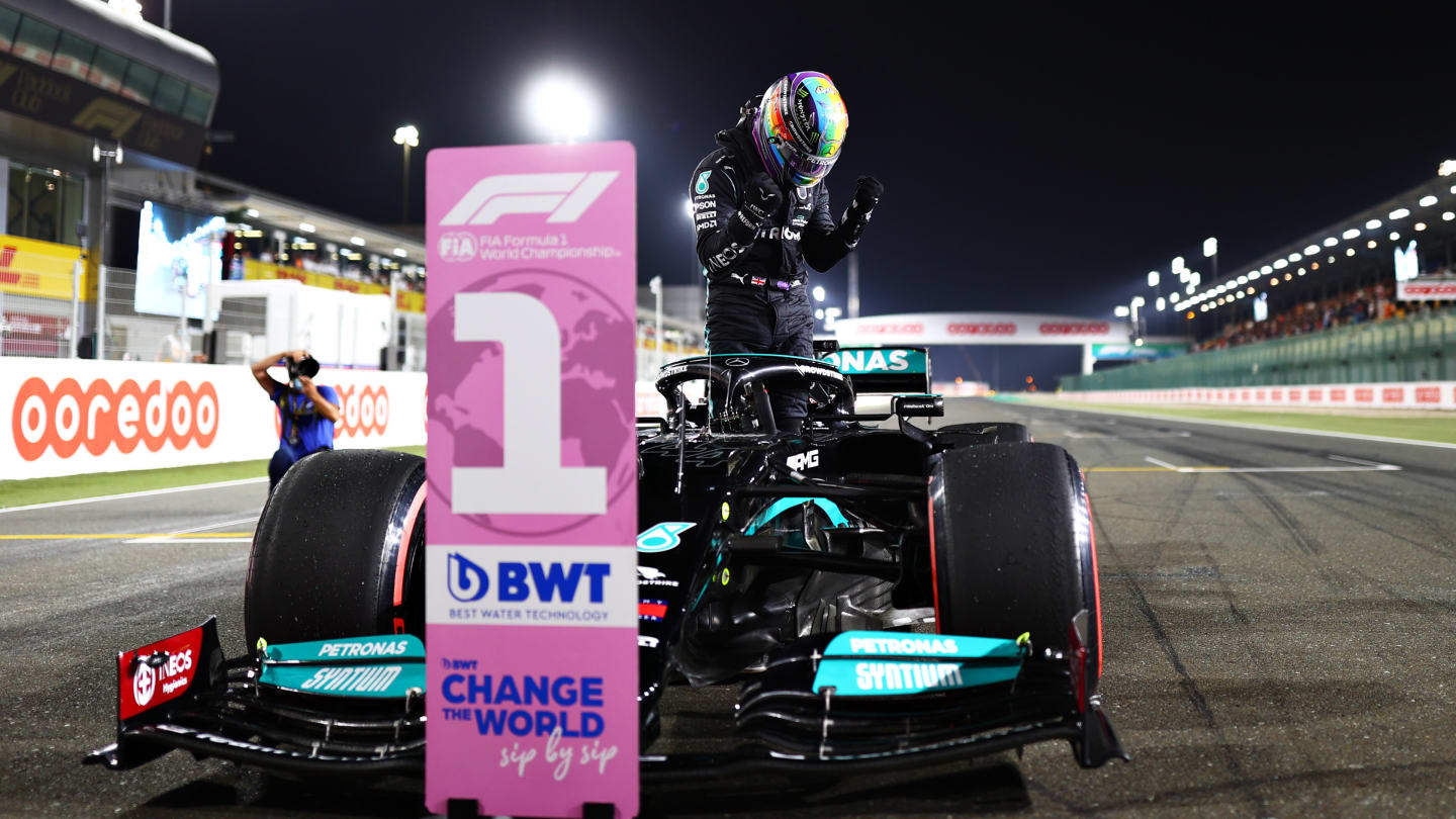 Qatar qualifying facts & stats: Hamilton takes pole by the largest ...