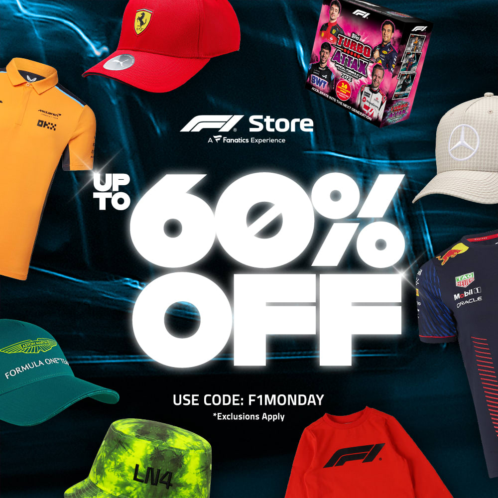 CYBER MONDAY: Grab some incredible F1 deals with our top picks | Formula 1®