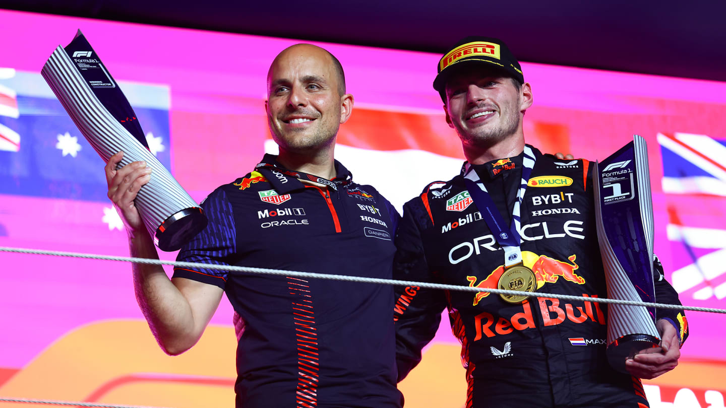 ‘What just happened?’ – Max Verstappen and Gianpiero Lambiase recall their dramatic first F1 ...
