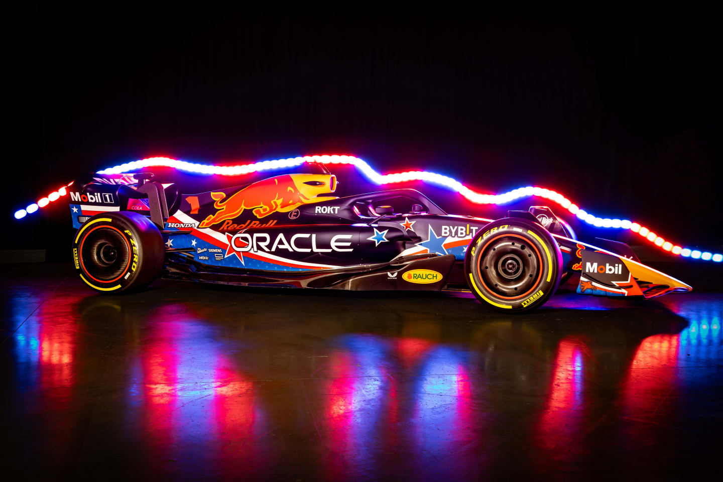 Red Bull reveal fan-designed stars-and-stripes livery for United States ...