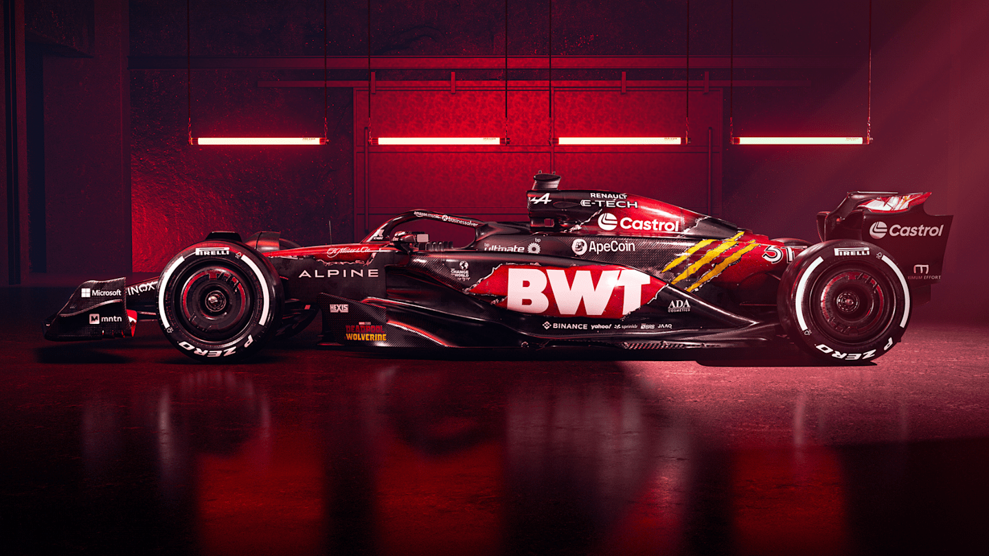 GALLERY: Alpine unveil special Deadpool & Wolverine livery ahead of ...