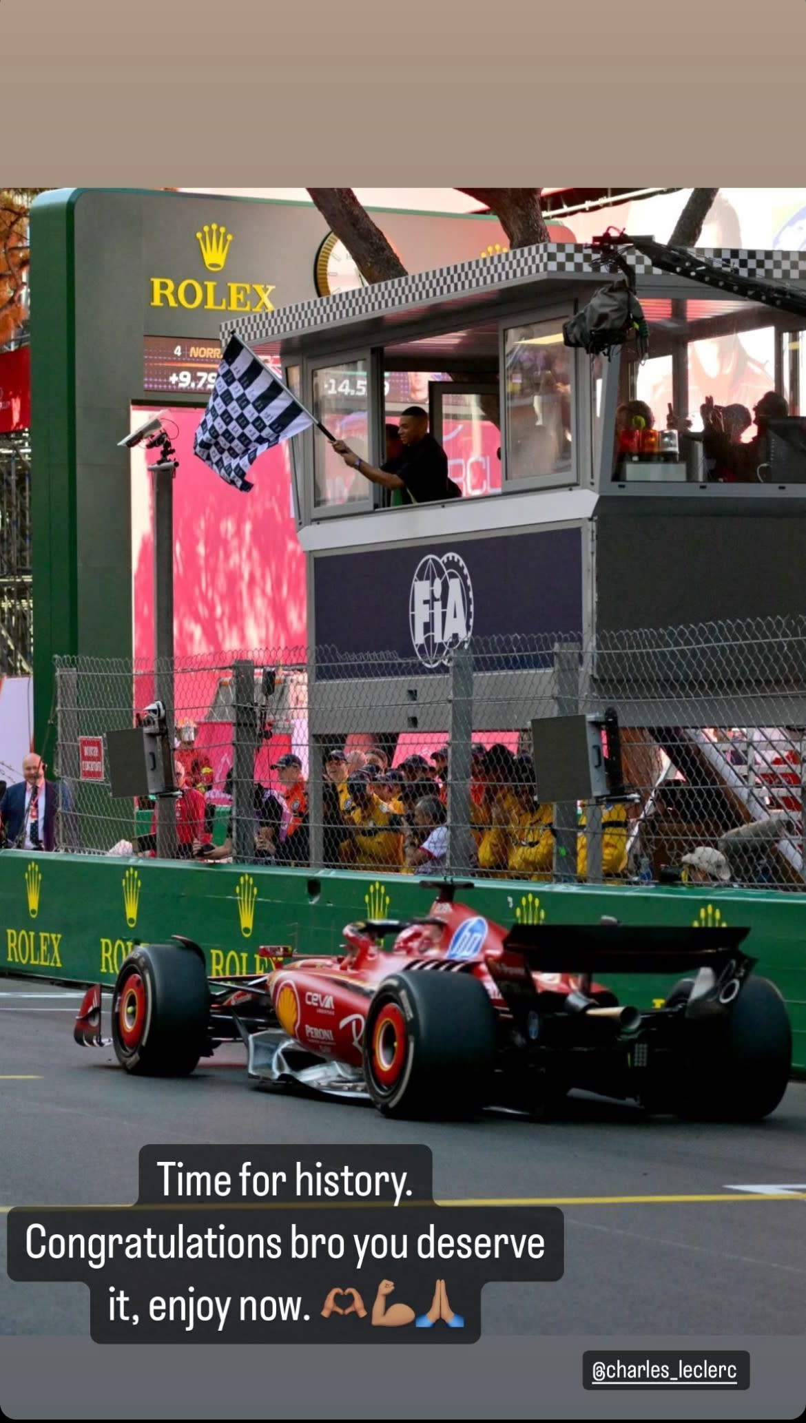 ICYMI: How social media reacted to Charles Leclerc's emotional win on ...