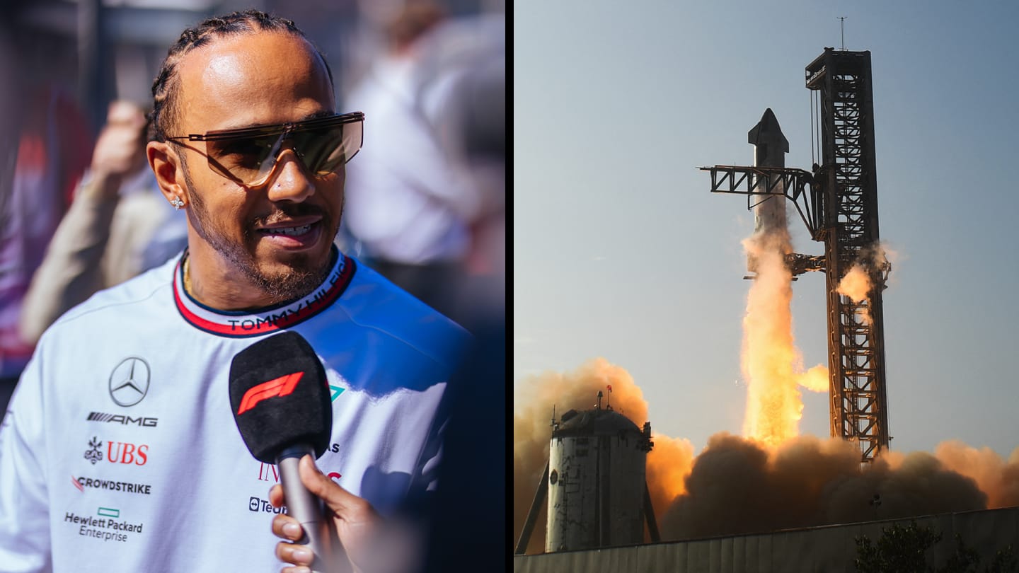 ‘I told him I’d fly the ship!’ – Hamilton reveals plans to go to space ...