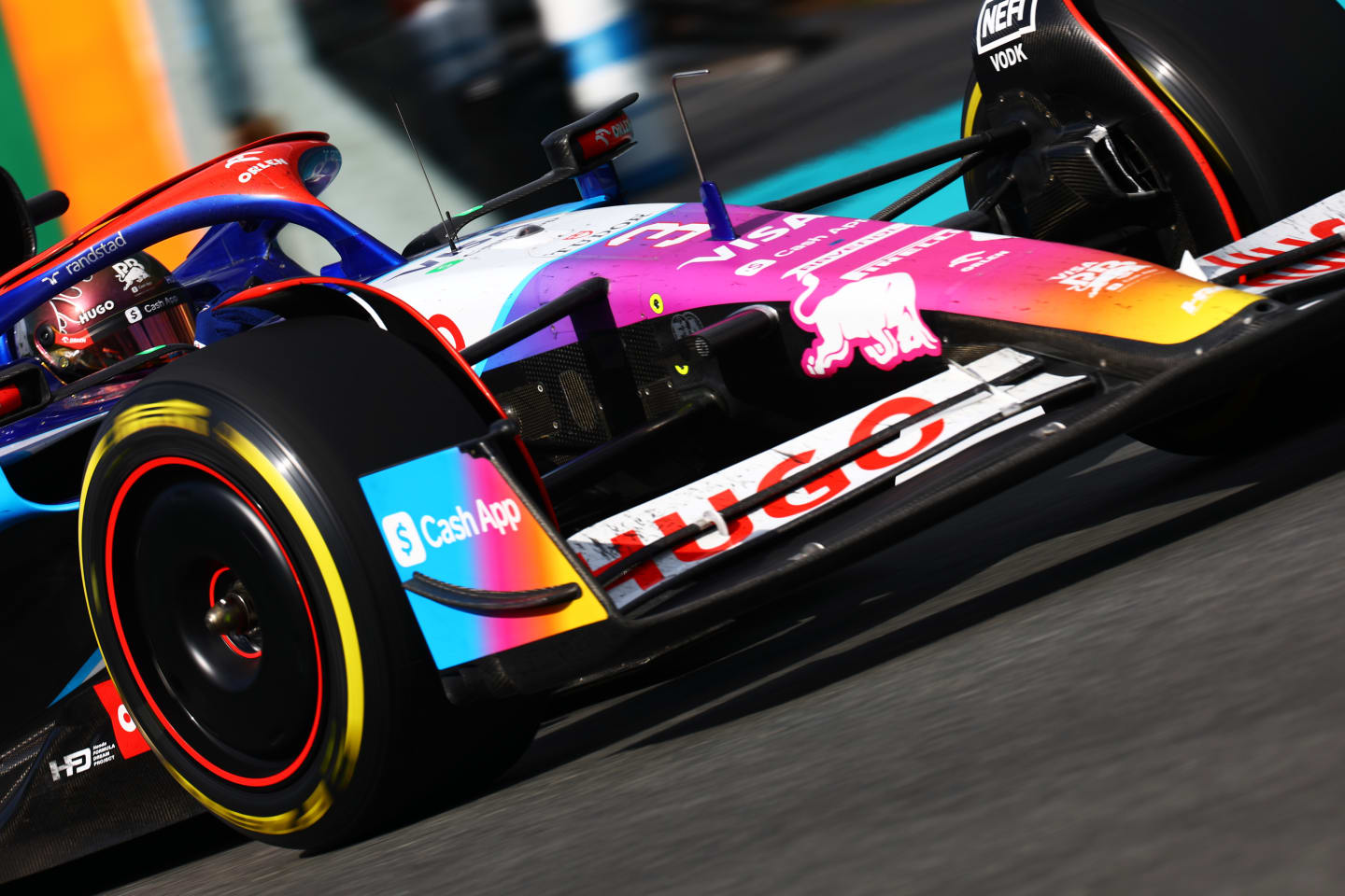 RB drivers both delighted as they leave Miami with points in the bag ...