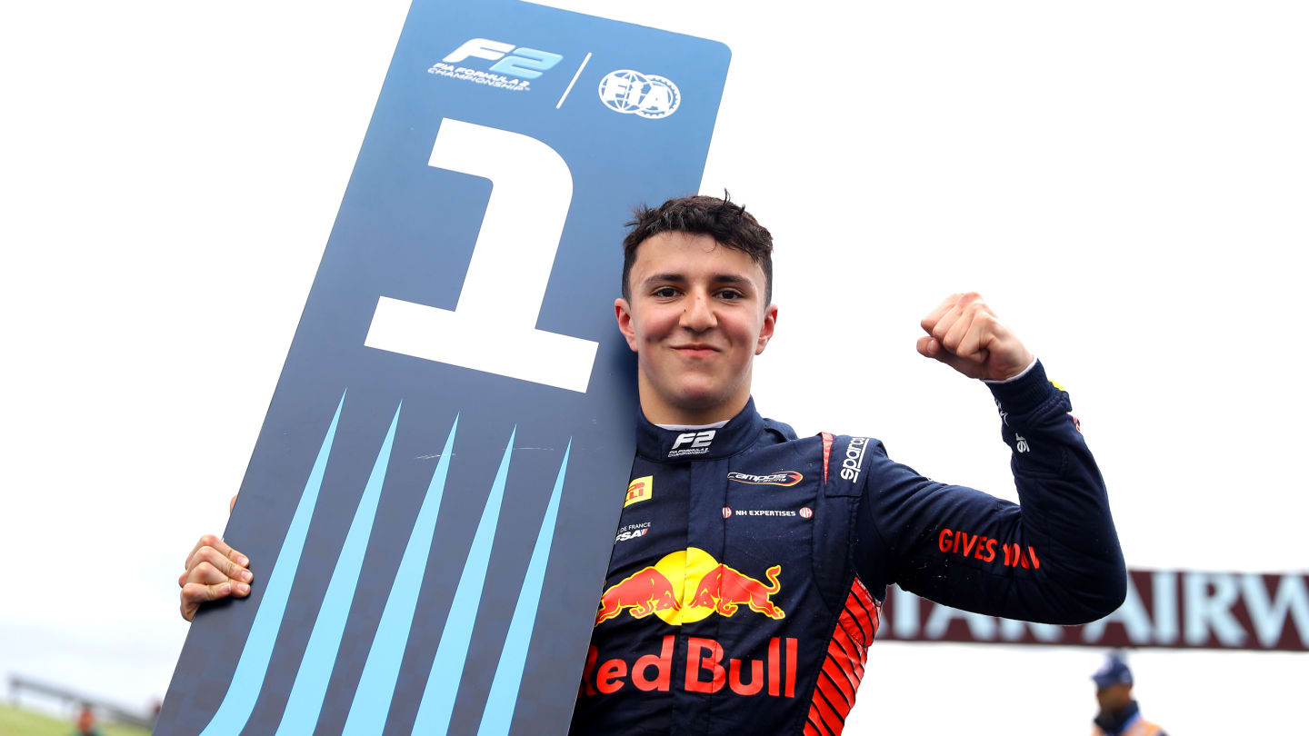 F2: Hadjar secures Championship lead with third Feature Race win of ...