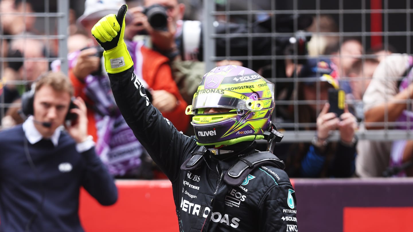 Lewis Hamilton hails ‘huge step’ forward for Mercedes after run to P2 ...
