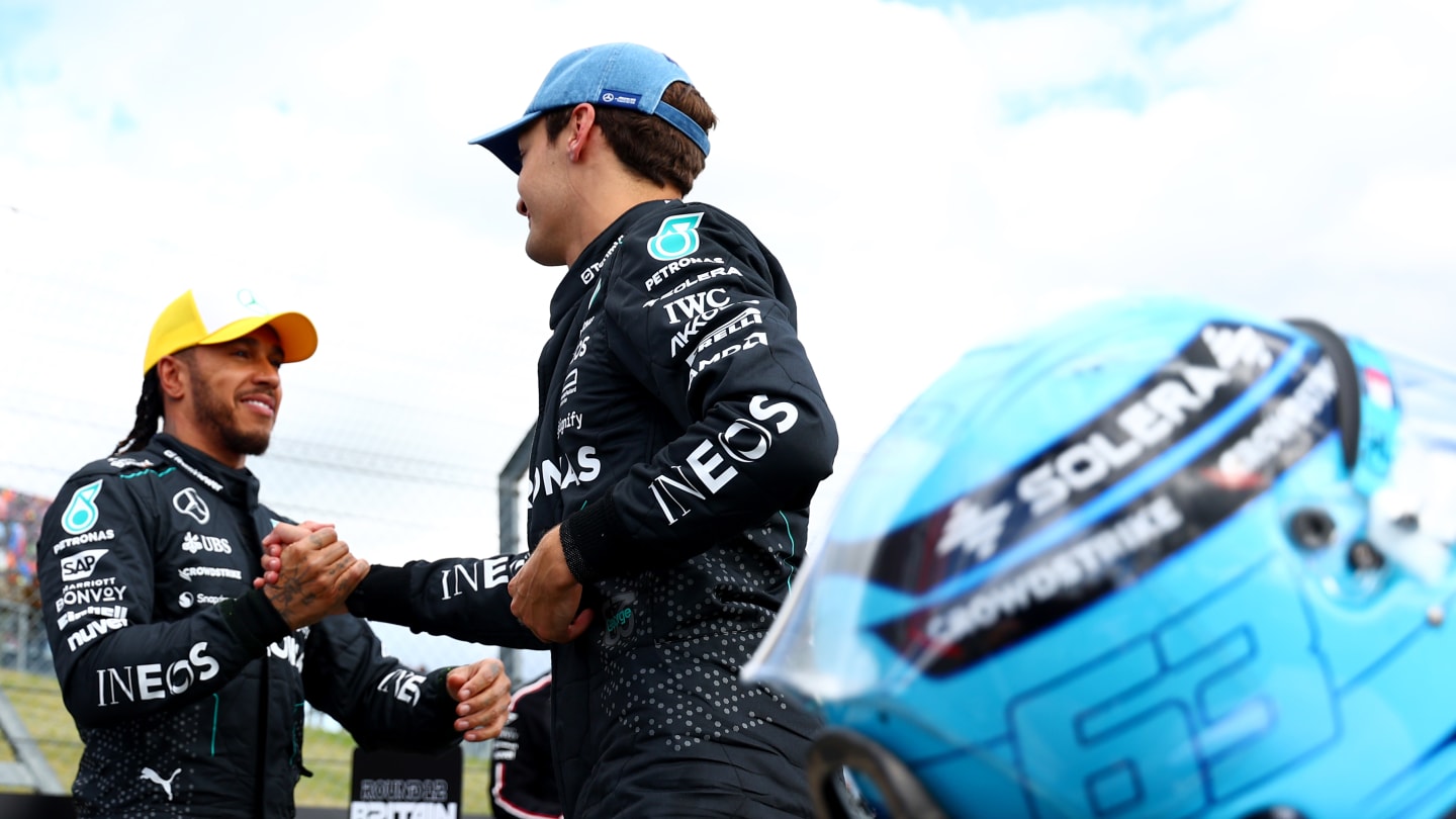 George Russell ‘absolutely buzzing’ with home pole at Silverstone as ...