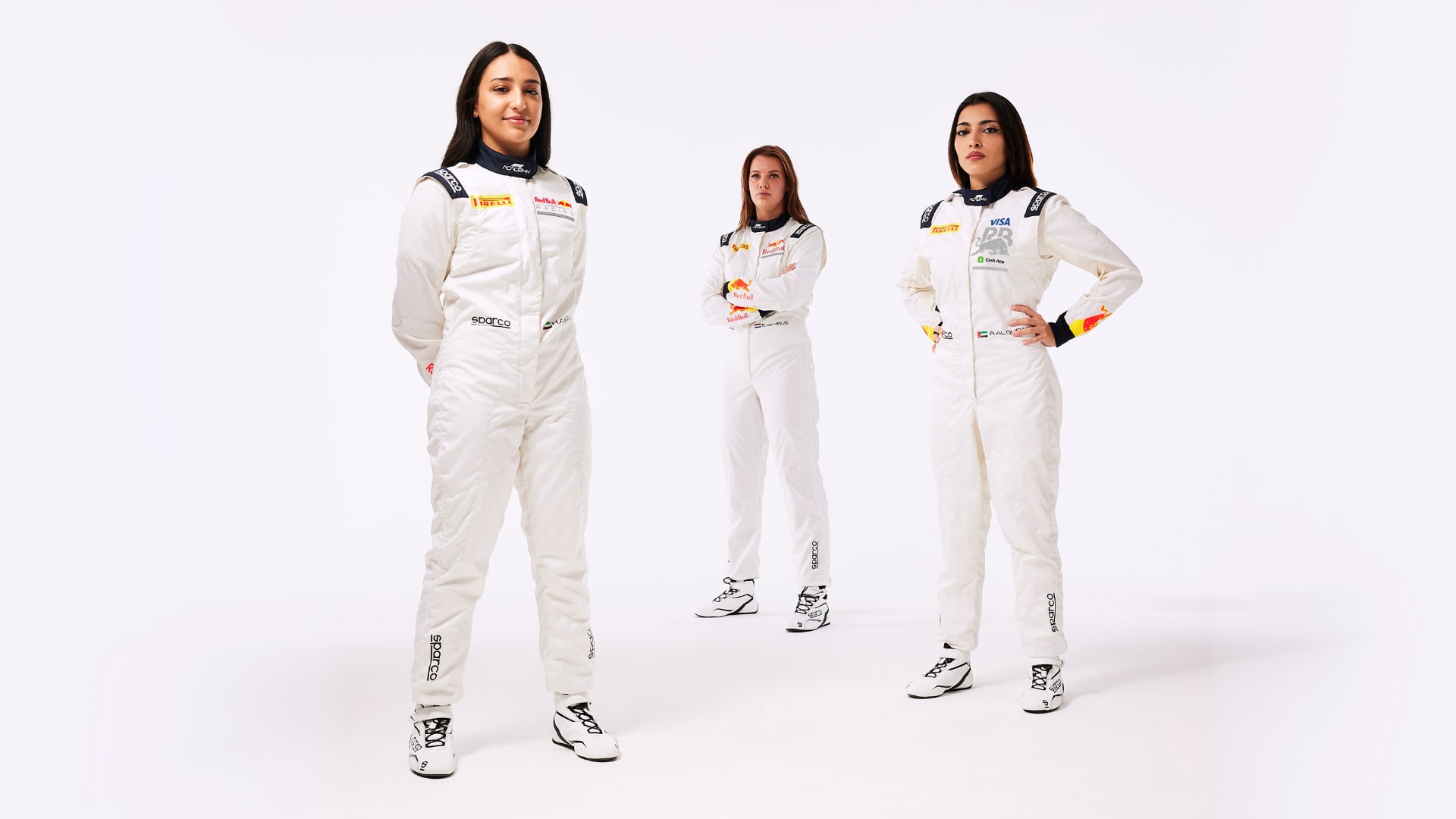 Red Bull recruit 2024 F1 ACADEMY trio Hamda Al Qubaisi, Amna Al Qubaisi ...