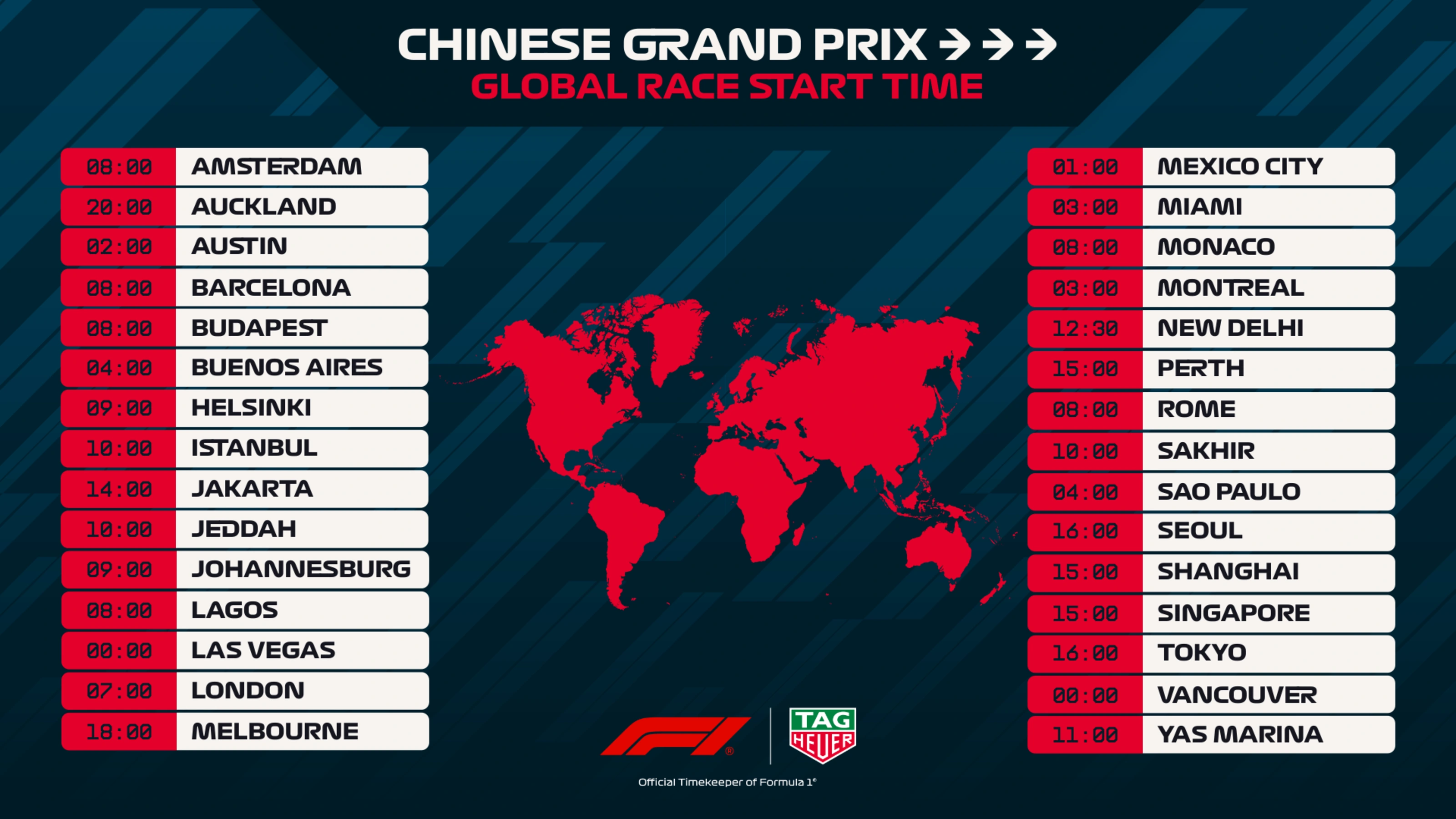 What time is the Formula 1 2026 Chinese Grand Prix and how can I watch it?
