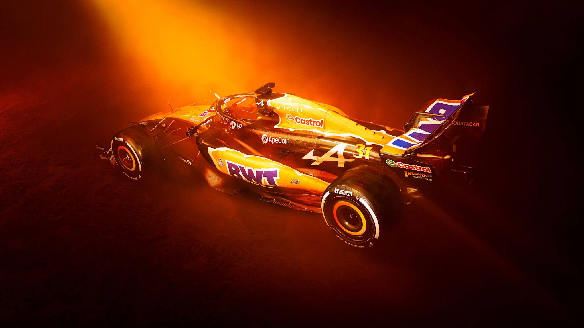 Alpine present Indiana Jones-inspired livery for United States Grand ...