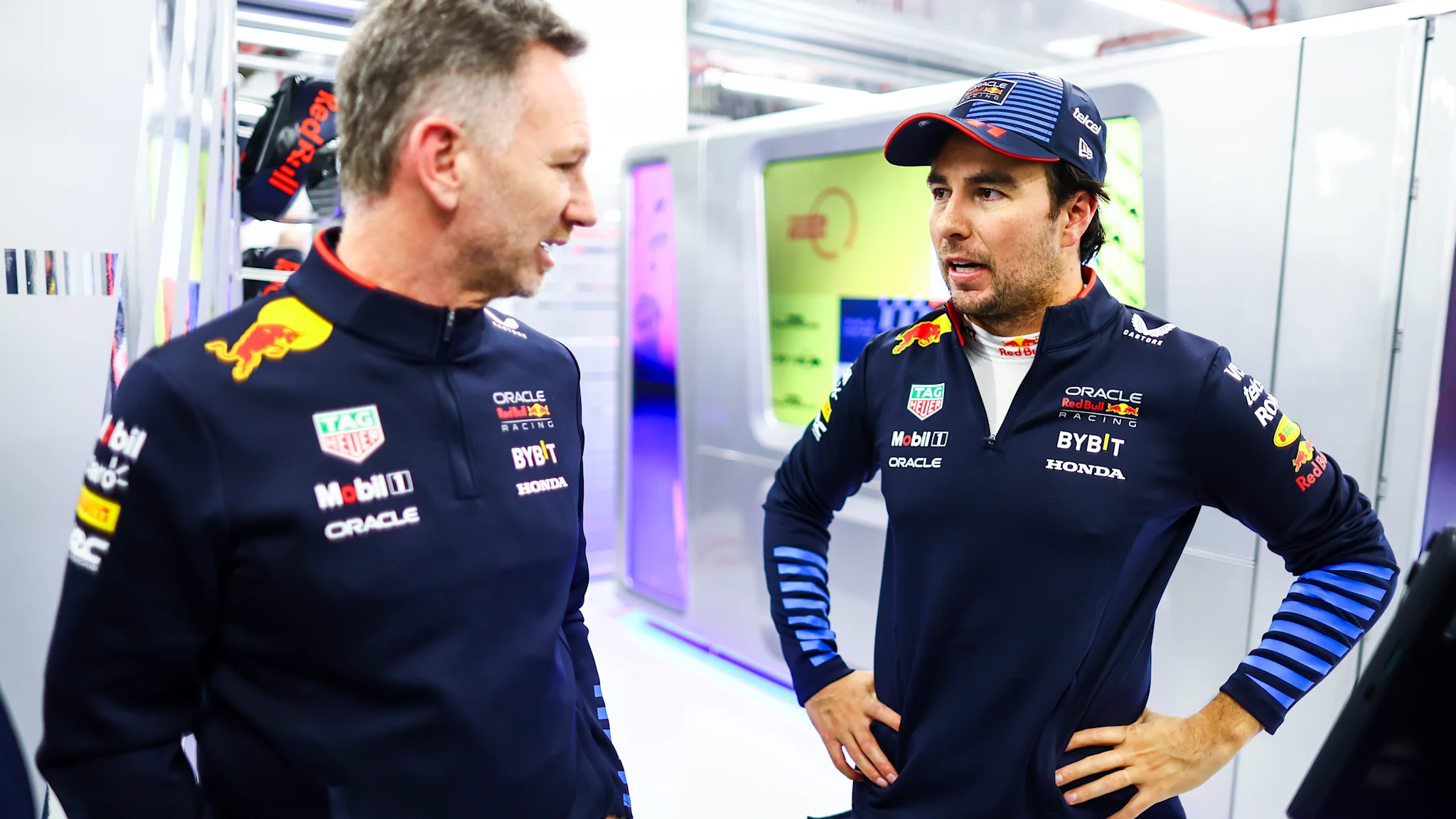 ‘When the light goes out, you’re supposed to go’ – Christian Horner confused by Sergio Perez’s ...