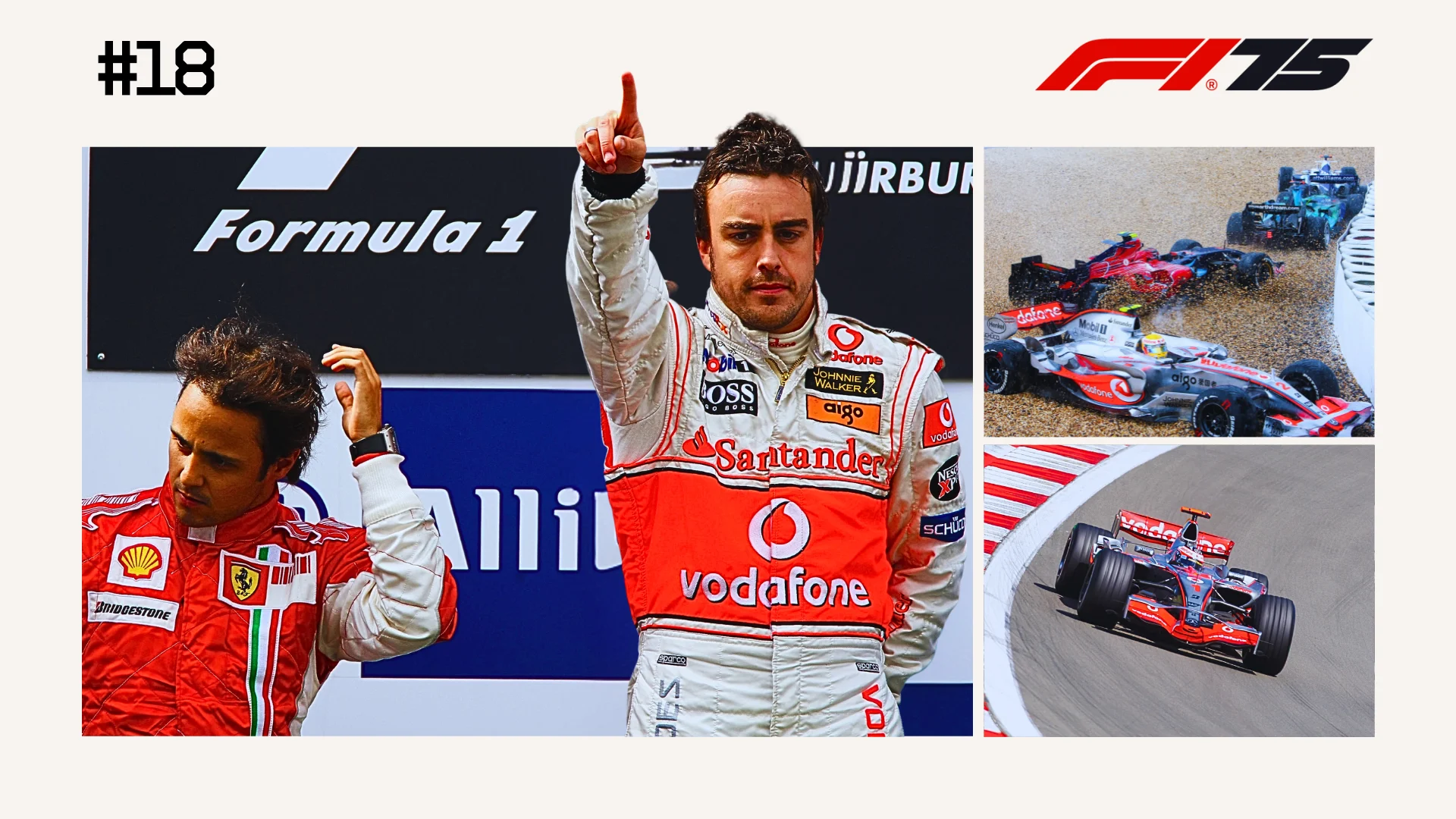 GREATEST RACES #18: Fernando Alonso triumphs as heavy rain wreaks havoc ...