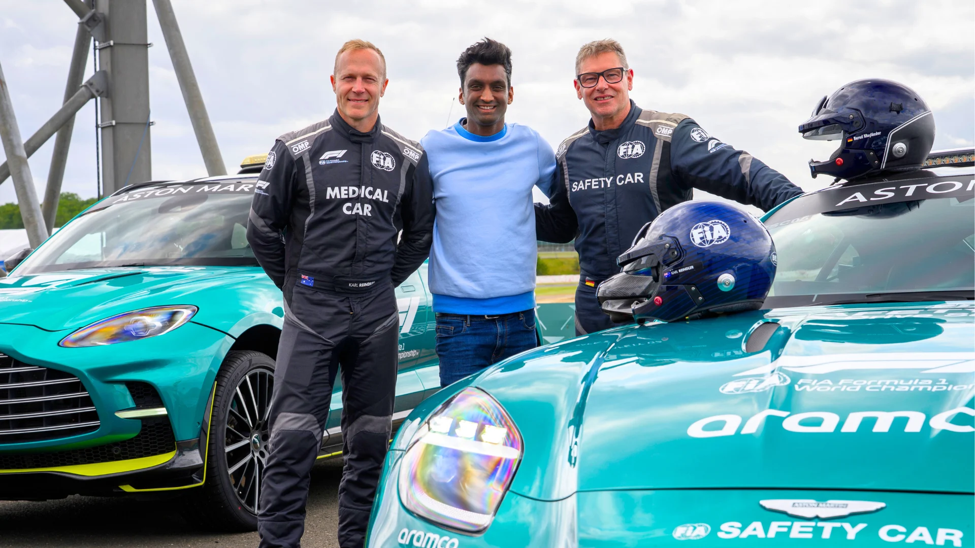 ‘I must not crash’ – F1’s Lawrence Barretto gets behind the wheel of ...