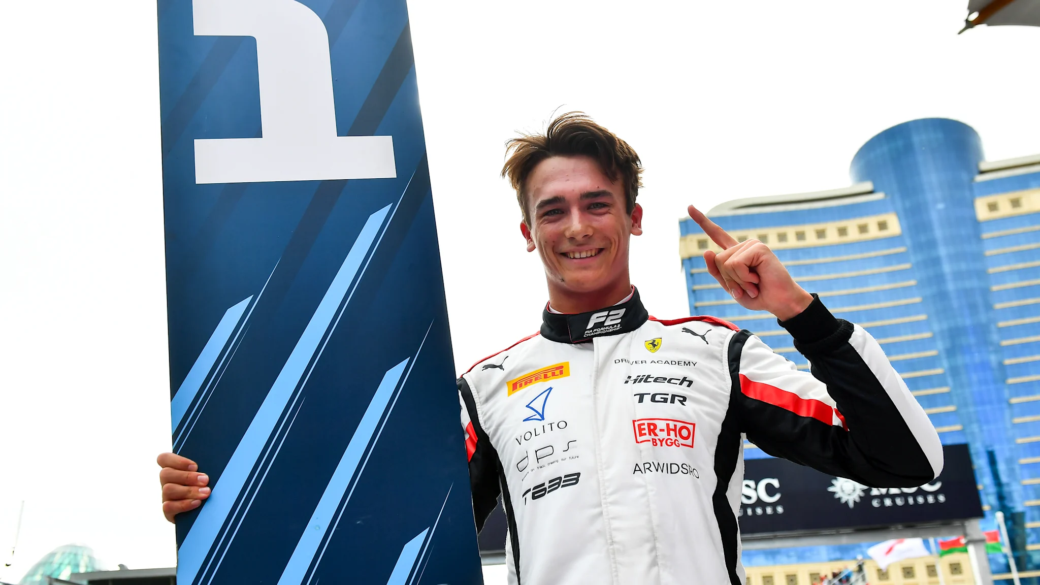 F2: Dino Beganovic earns maiden win with dominant Sprint Race victory