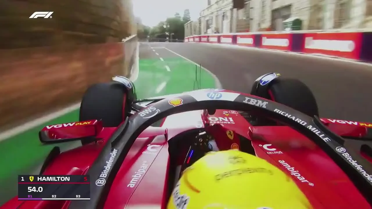 WATCH: Ride onboard with Lewis Hamilton for the fastest lap of Friday ...
