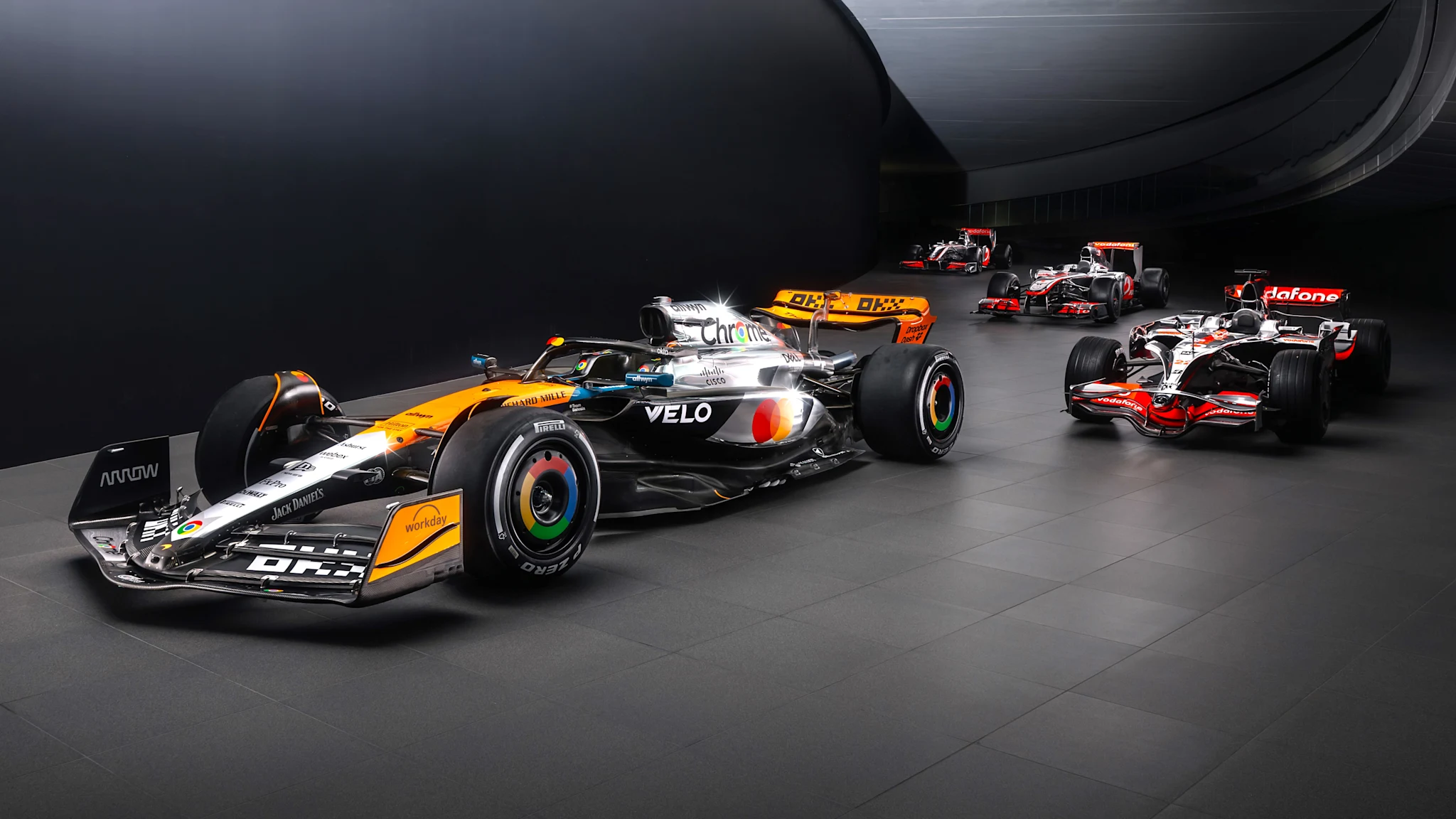 McLaren reveal chrome livery for Silverstone