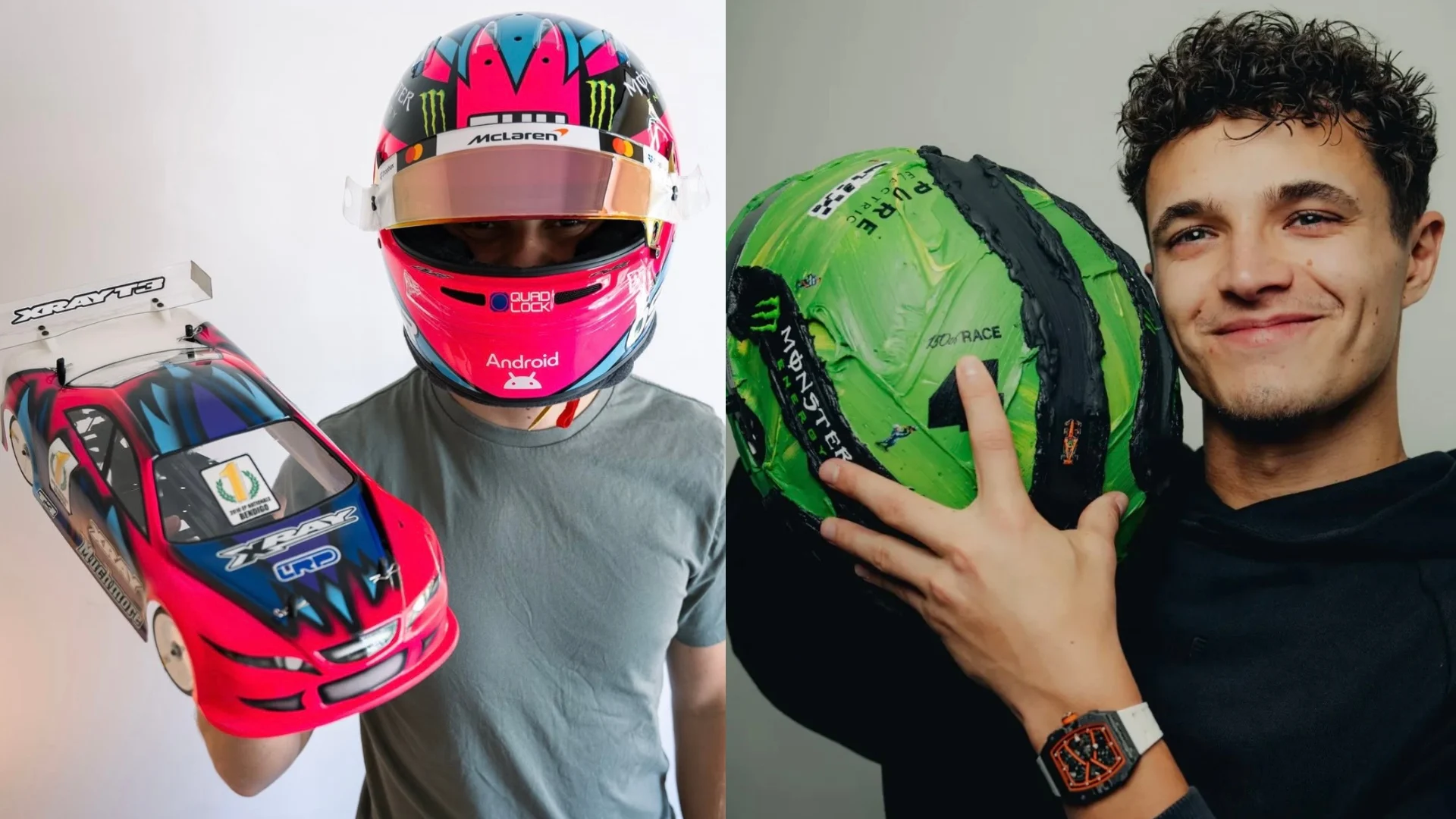 F1ドライバーがラスベガスグランプリのために作成した特別版ヘルメット - nipponese.news - Nipponese