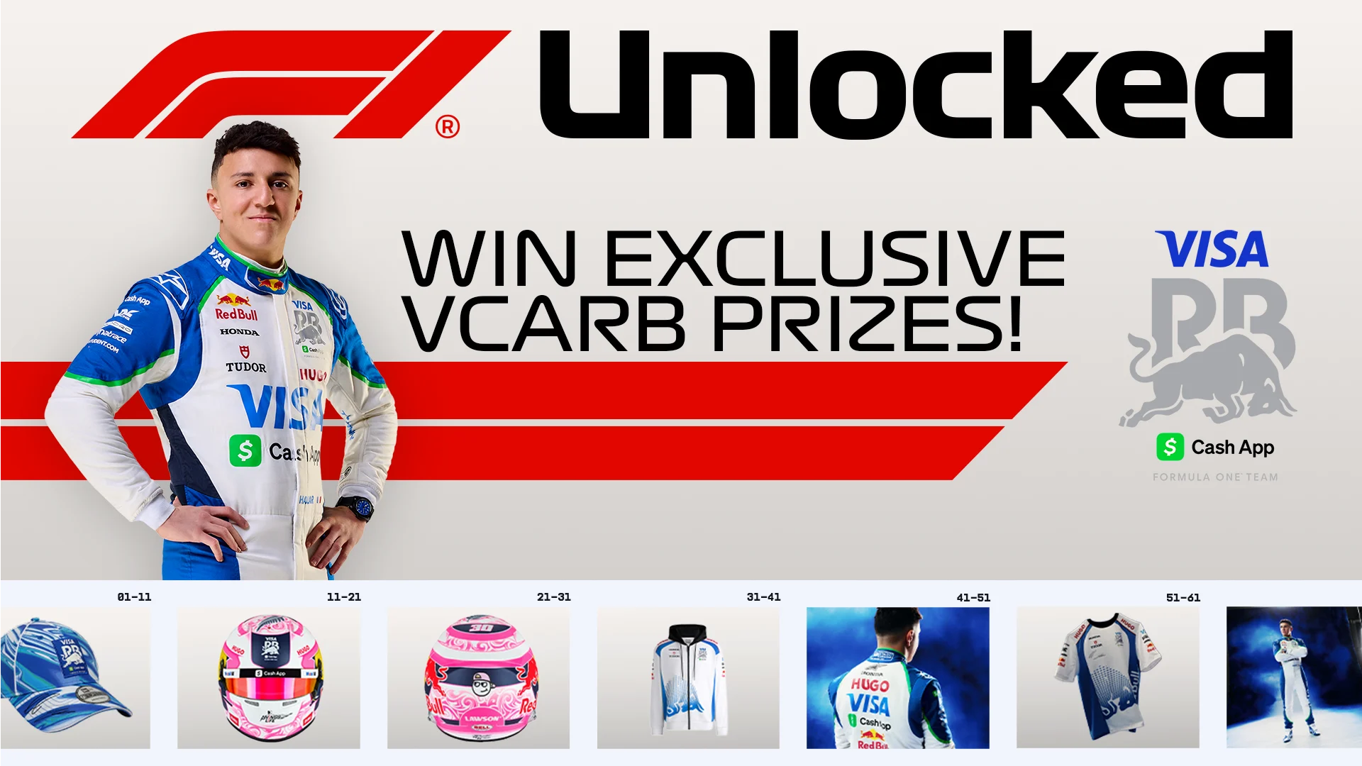 Win Exclusive VCARB Prizes with F1® Unlocked