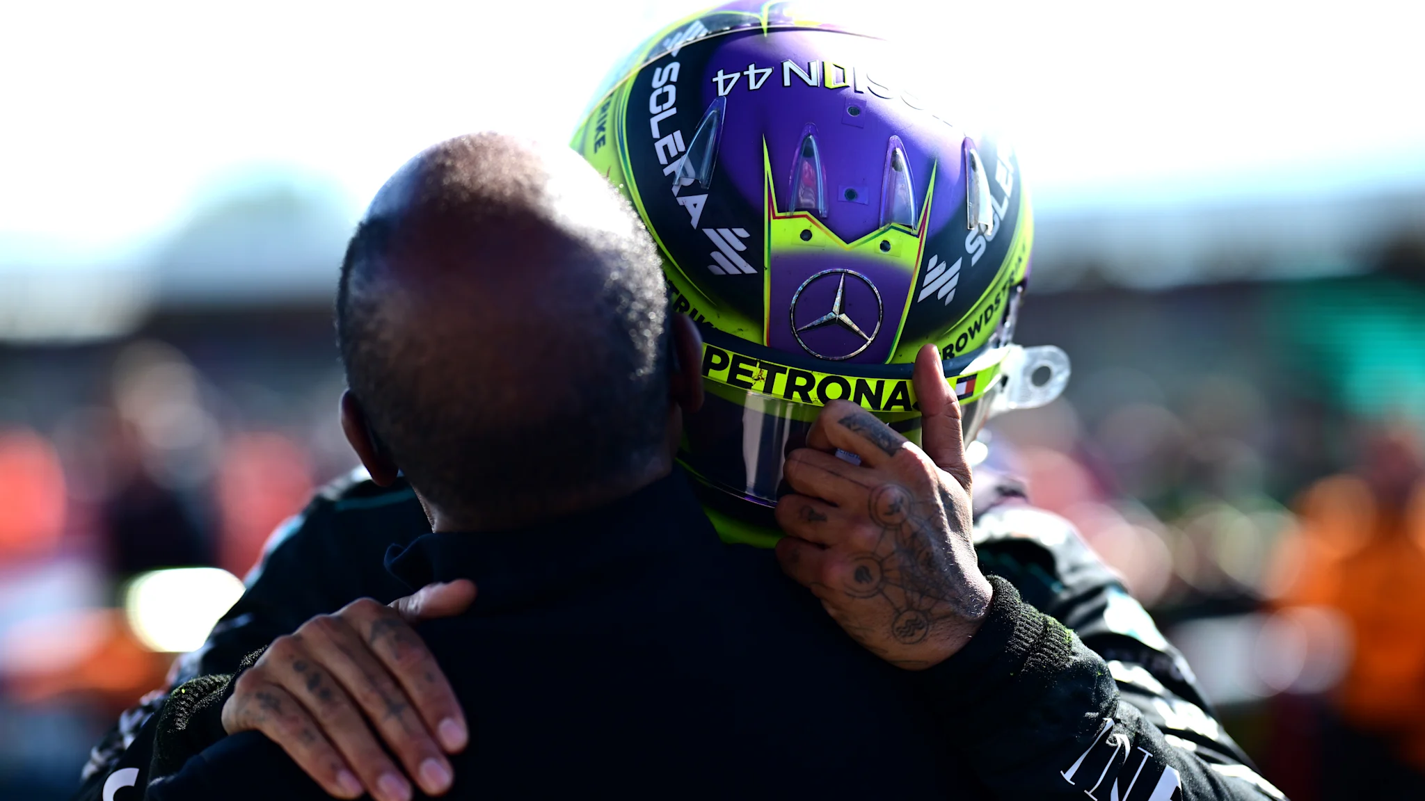 ‘I can’t stop crying!’ – Lewis Hamilton admits there were days he ‘didn ...