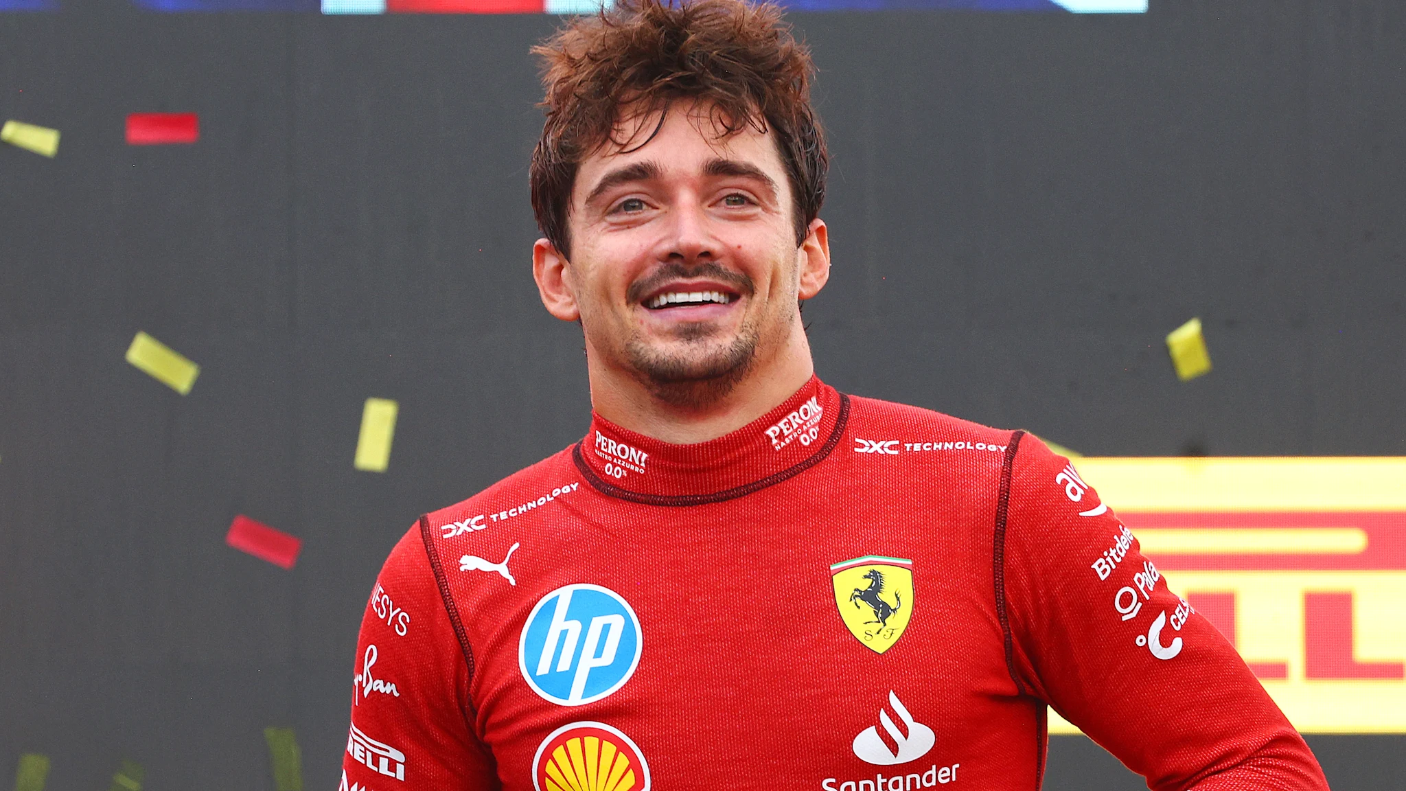 ‘The emotions were exactly like 2019’ says Leclerc after leading ...