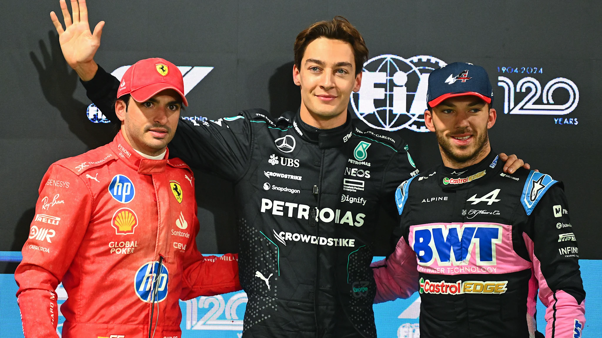 OFFICIAL GRID: Who's where for lights-out in Vegas as Colapinto opts ...