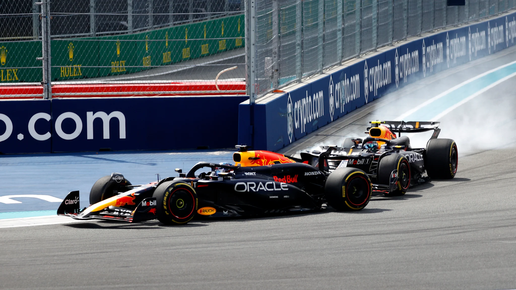 Sergio Perez explains what caused dramatic Turn 1 moment where he ...