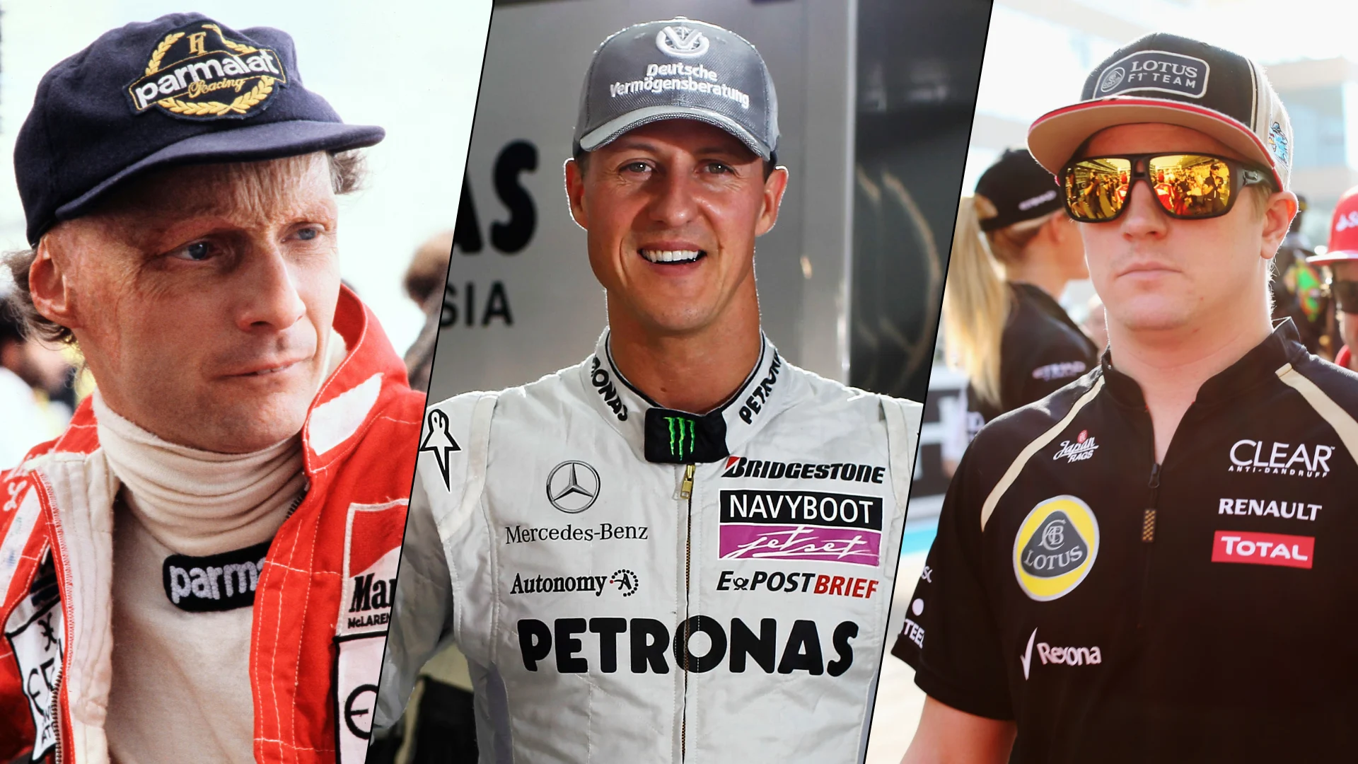 Niki Lauda, Michael Schumacher, Fernando Alonso and more – The drivers ...