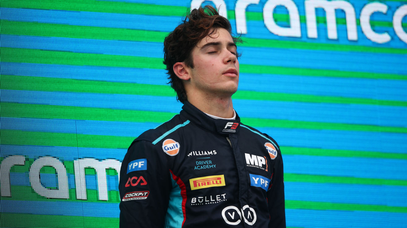 F3: Franco Colapinto wins rainy Silverstone Sprint Race | Formula 1®