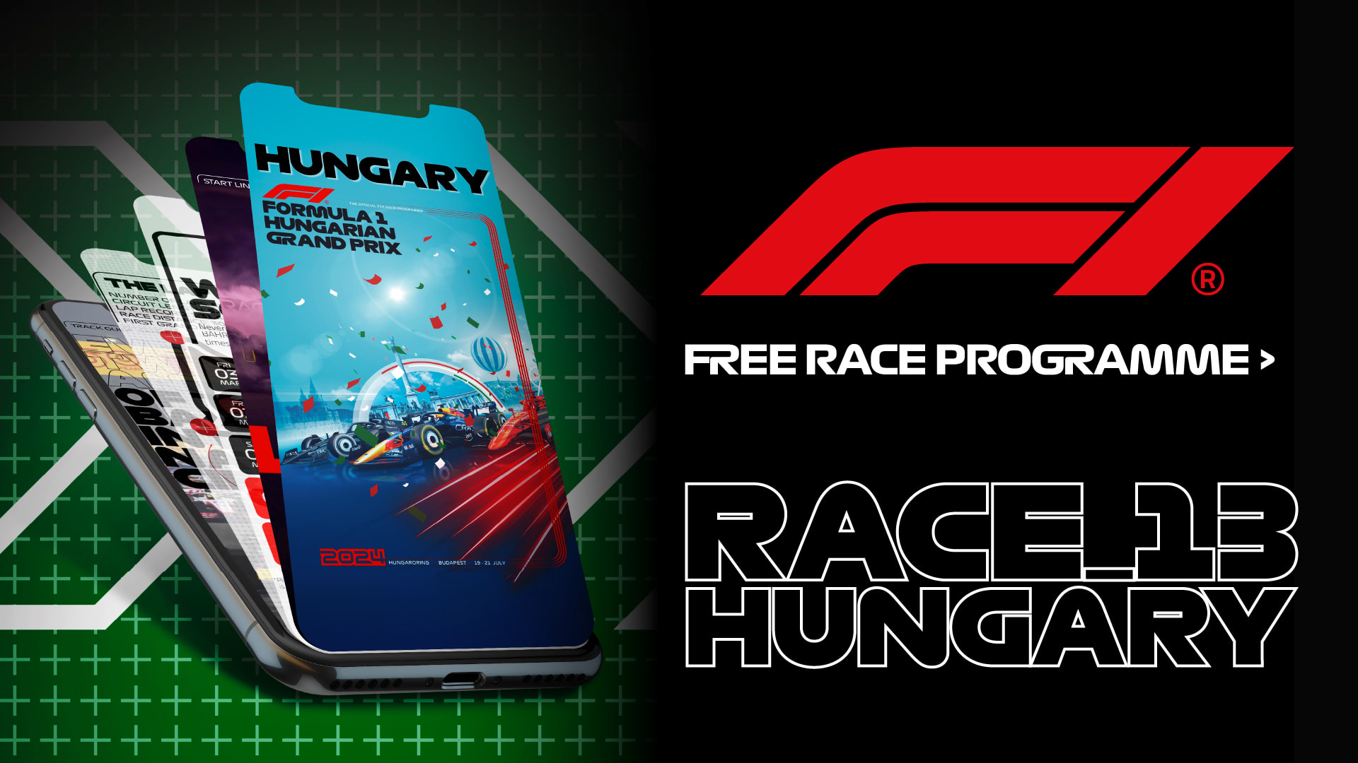 FORMULA 1 HUNGARIAN GRAND PRIX 2024 – free digital race programme ...