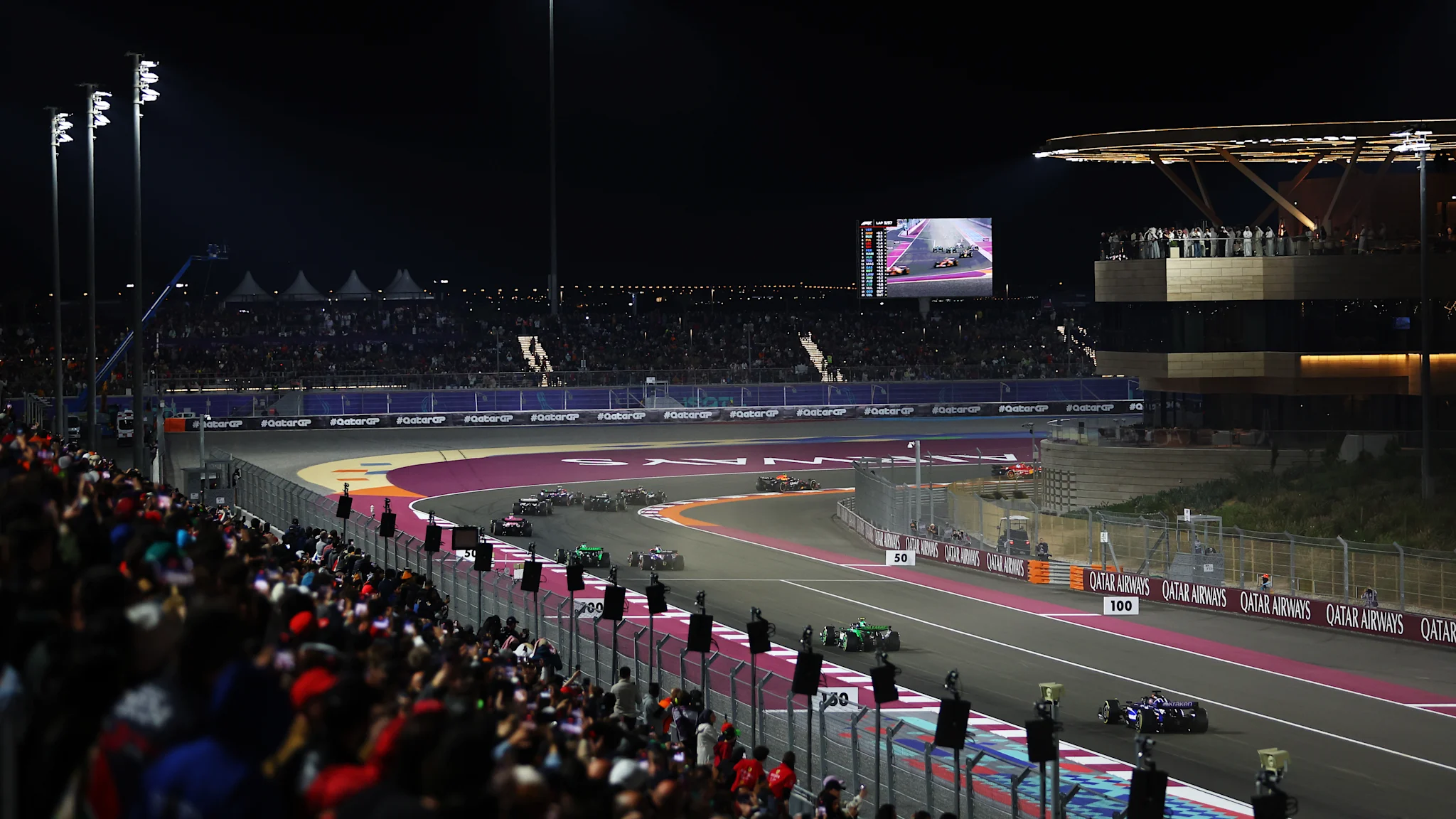 What is the weather forecast for the 2025 Qatar Grand Prix?