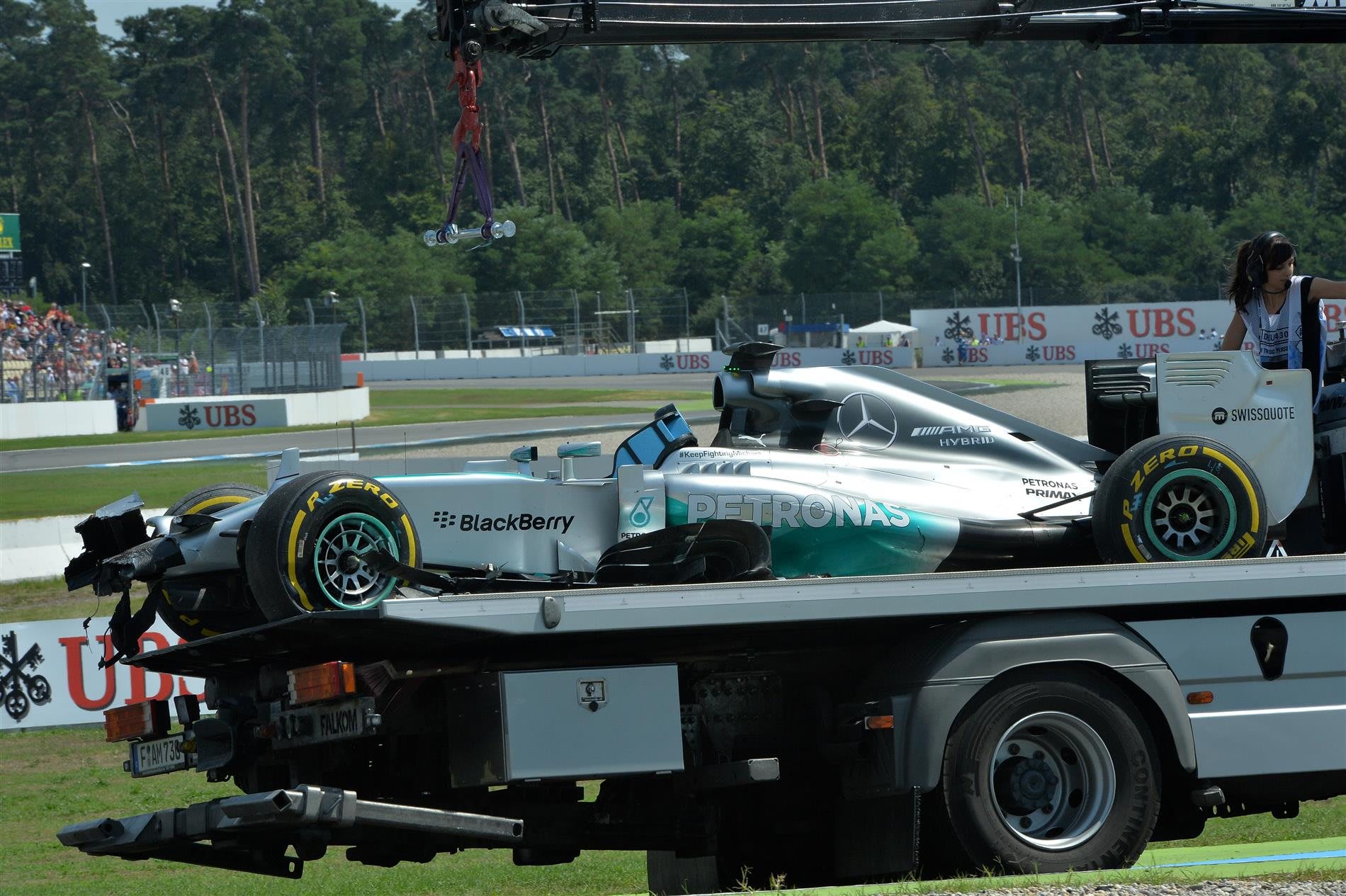 No clear cause of Hamilton's brake failure in Germany